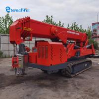 China Heavy Duty Mobile Spider Crawler Crane Outdoor Construction Lifting 12ton for sale