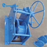China Manual Hand Mooring Winch 2ton 5ton 11ton Marine Boat Deck Equipment for sale
