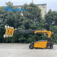 China Hydraulic Glass Lifter Vacuum Glazing Robot 500kg Capacity 3500mm Lifting Height for sale