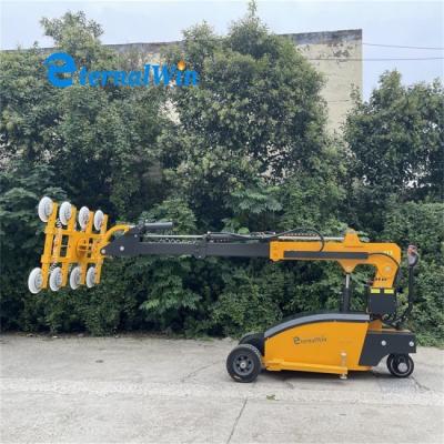 China Hydraulic Glass Lifter Vacuum Glazing Robot 500kg Capacity 3500mm Lifting Height for sale