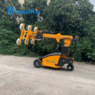 China Electric Vacuum Suction Cup Glass Lifter Machine 24V DC Battery 300kg 3500mm for sale