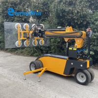 China Eternalwin 800kg 600kg Rough Terrain Vacuum Glass Lifter Glazing Robot 3500mm for sale