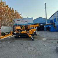 China CE Certification Electric Remote Control Spider Crane With Fly Jib For Workshop 3T 10T for sale