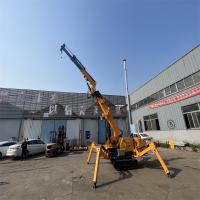 China Telescopic Boom 3 Ton Spider Crane Durable Versatile Lifting for sale