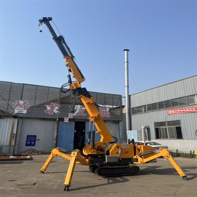 China Electric And Diesel Power Spider Crawler Crane Customized 2500kg for sale