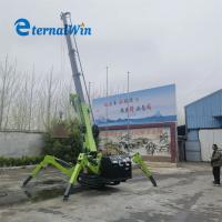China Eternalwin Spider Crawler Crane 8 Ton Telescopic Boom 2500kg for sale