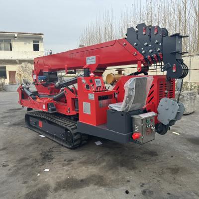 China 2T 8T 15T Wireless Remote Control EW Mini Small Battery Powered Spider Crawler Crane for sale