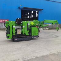 China Eternalwin 5 Ton 8 Ton Electric Spider Crawler Crane Telescopic Boom Green for sale