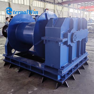 China Custom Wire Rope Marine Electric Winch For Handling Heavy Loads for sale