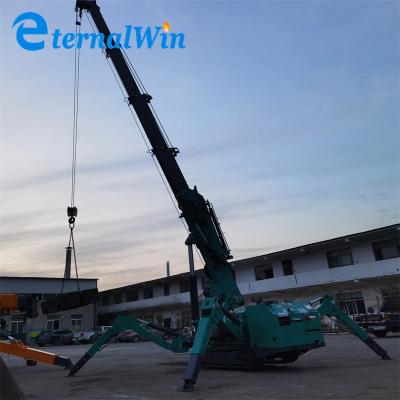 China Eternalwin Heavy Duty Lift Crane 3000kg Capacity 11m Lifting Height Steel for sale