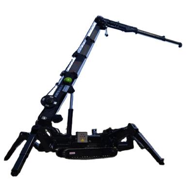 China Telescopic Boom Mini Spider Crane 3 Ton Lifting Capacity Electric Diesel Power for sale