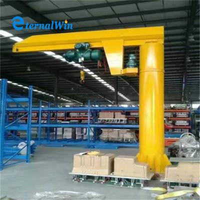 China Electric Jib Crane 500kg-3ton Capacity Custom Lift Height 0-20m/min Steel for sale