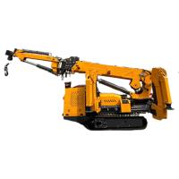 China Steel Mini Spider Crane 3 Ton 12 Ton Telescopic Boom Electric Diesel Powered for sale