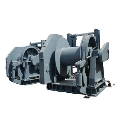 China 75 Ton Metal Steel Marine Hydraulic Winch Standard Hydraulic Station for sale