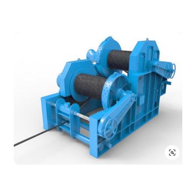 China Marine Electric Winch 50m to 2000m Wire Rope Capacity 1ton to 100ton Rated Load 50Hz/60Hz for sale