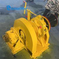 China Eternalwin Marine Hydraulic Combined Mooring Anchor Winch 1-20ton Pulling Force for sale