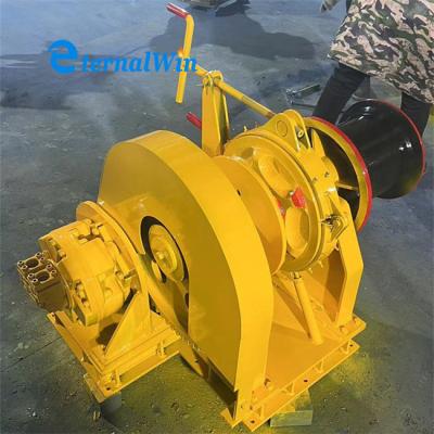 China Eternalwin Marine Hydraulic Combined Mooring Anchor Winch 1-20ton Pulling Force for sale