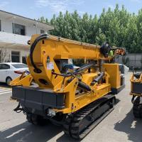 China CE Telescopic Boom Spider Crawler Crane 5 Ton Diesel Electric Power Mini Crane for sale