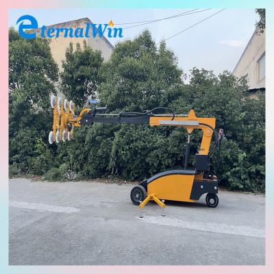 China Customized 800kg Vacuum Glass Lifter 360 Degree Rotation 5m Lifting Height for sale