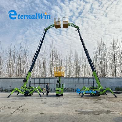 China Diesel Engine Crawler Spider Aerial Working Platform 12m 14m for sale