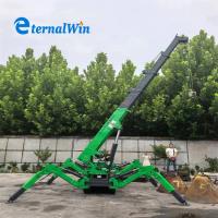 China Spider Crane With Double Power / Telescopic Boom For Projects 3-14Ton for sale