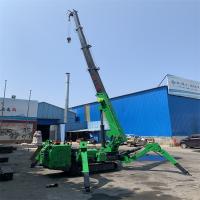 China 3-12 Ton Smart Spider Crane with Telescopic Boom for sale