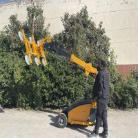 China Battery Powered Vacuum Glass Lifter 300-800kg with Electrical Tilting and Electromagnetic Braking for sale