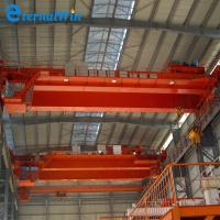 China Customized Steel Single Double Girder Overhead Crane With Electric Hoist for sale