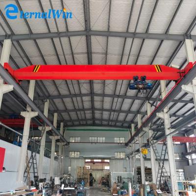 China Customized Single Girder Overhead Crane 380V 50Hz with Pendent Control for sale