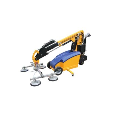 China Walkie Type Vacuum Glass Lifter 600kg 800kg with Manual 360 Degree Rotation for sale