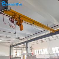 China Customized Color High Strength Steel Electric Single Girder Overhead Crane for sale