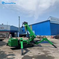 China 12 Ton Electric Diesel Spider Crane Telescopic Boom Heavy Duty Lifting Equipment for sale