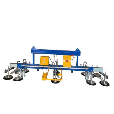 China 600kg to 2000kg Heavy Duty Vacuum Lifter for Glass, Metal & Granite with 210-300mm Suction Cups for sale
