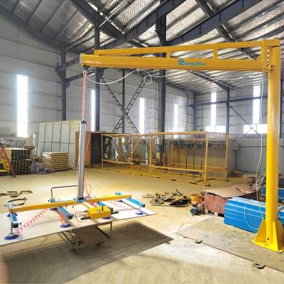 China Light Type Floor Mounted 360° Rotation Pillar-mounted Jib Crane for Workshop Use for sale