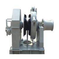 China Customized Marine Hydraulic Winch 1-75 Ton Metal Steel Puller for Offshore Operations for sale