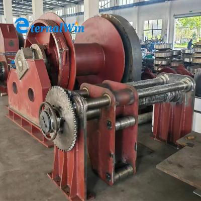 China Electric Marine Winch 8mm-60mm Wire Rope 50Hz/60Hz 1ton-100ton Custom Color for sale