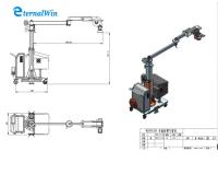 China Eternalwin Vacuum Tube Lifter 25kg-200kg Capacity with Electric Pump and Power-Off Protection for sale