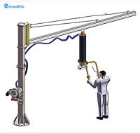 China Black Vacuum Tube Lifter 25kg to 200kg Load Capacity with Power-off Protection for Industrial Use for sale