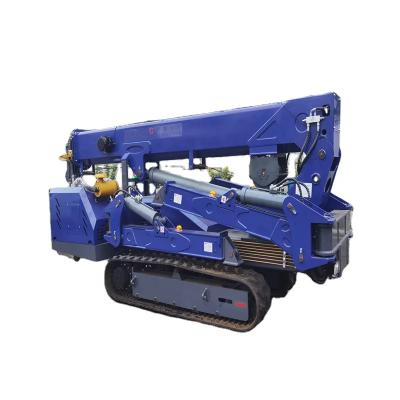 China Electric and Diesel Mini Spider Crane 5 Ton Telescopic Boom Heavy Lifting for sale