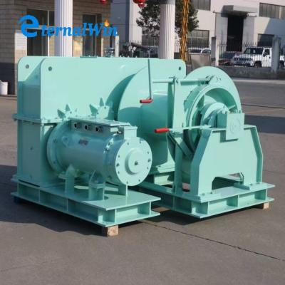 China Marine Hydraulic Winch 1-200 Ton Capacity Custom Speed for Harsh Marine Environments for sale