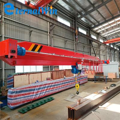 China Eternalwin Single Girder Overhead Crane 380V 50Hz High Strength Steel Industrial Lifting for sale