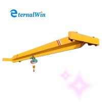 China Customizable Speed 50Hz Power Source Single Bridge Crane for Smooth and Precise Lifting for sale