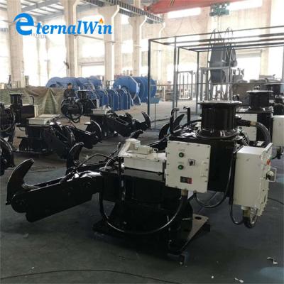China Marine Deck Quick Release Tow Hook 45t 150t Pneumatic Electric Control for sale