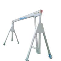 China Foldable Aluminum Gantry Crane 500kg for sale