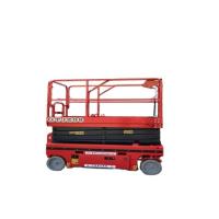 China PLC Control System Scissor Lift Aerial Work Platform Customized Platform Size AC DC Power for sale