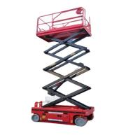 China Electric Scissor Lift Platform Customizable Load Capacity AC DC Power Steel Construction for sale