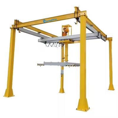 China Customized Speed KBK Overhead Crane Machine Pendent Control / Remote Control With Strength Steel for sale