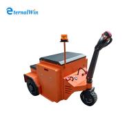 China 1160kg Heavy Duty Hand Electric Tow Tractor 7000N Pulling Force for Steel Material Handling for sale