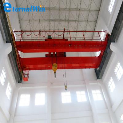 China QD Type Single Girder Overhead Crane 1-20ton Capacity 5-30m Span Electric Remote Control for sale