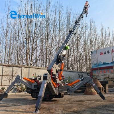 China Telescopic Boom 3 Ton Spider Crane Steel For Durability And Efficiency for sale